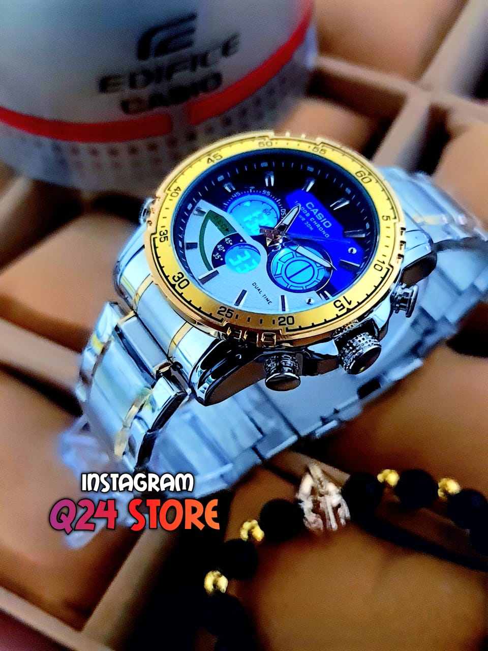 ️ CASIO WR 30M BICOLOR ⌚ Q-24store