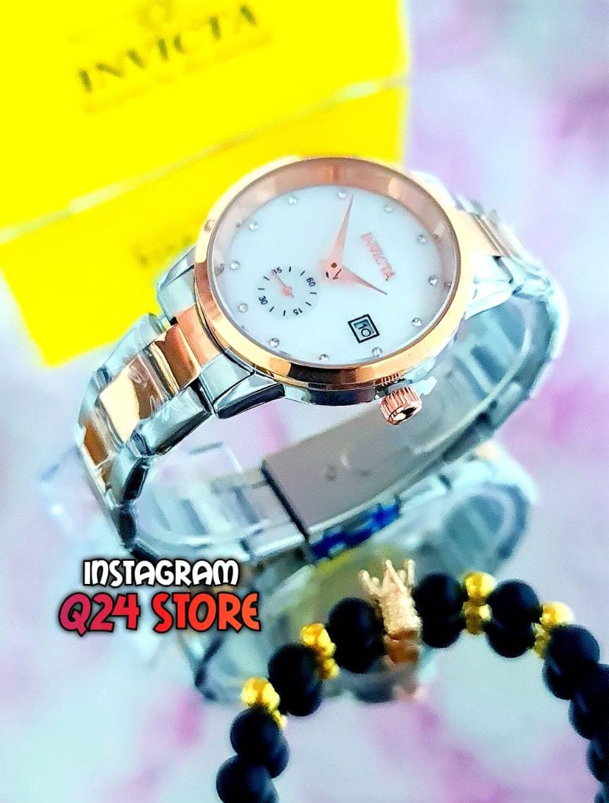 ️ INVICTA DAMA BICOLOR ⌚ Q-24store