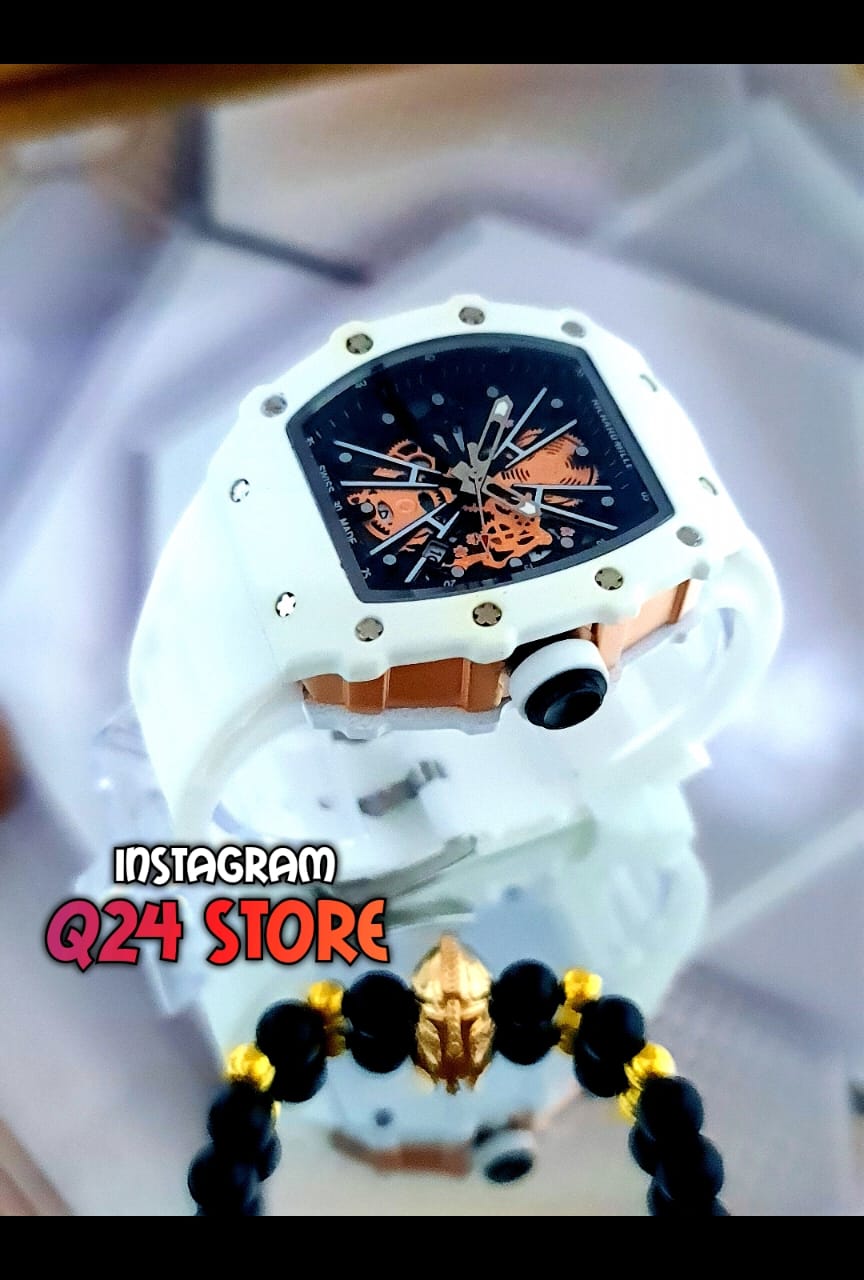 ️ RELOJ RICHARD MILLE X BLANCO COBRE ⌚ Q-24store